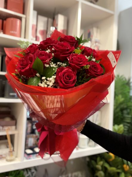 Temptation-premium red roses bouquet | 3 Bears Florist